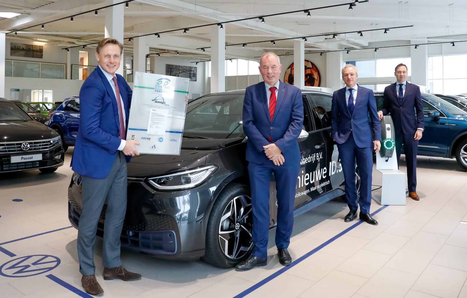 Amega Groep behaalt hoogste certificering Erkend Duurzaam